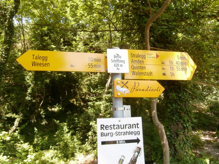 Walensee Wanderung Weesen - Quinten - Walenstadt - WirWandern.ch