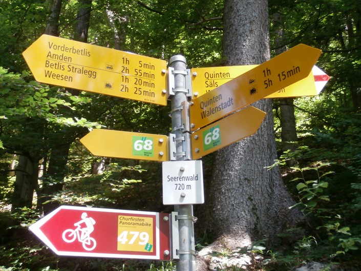 Walensee Wanderung Weesen - Quinten - Walenstadt - WirWandern.ch